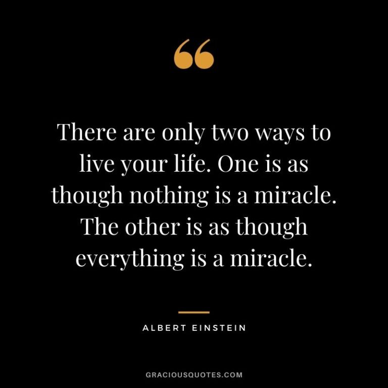 54 Best Inspirational Quotes on Miracle (LIFE)