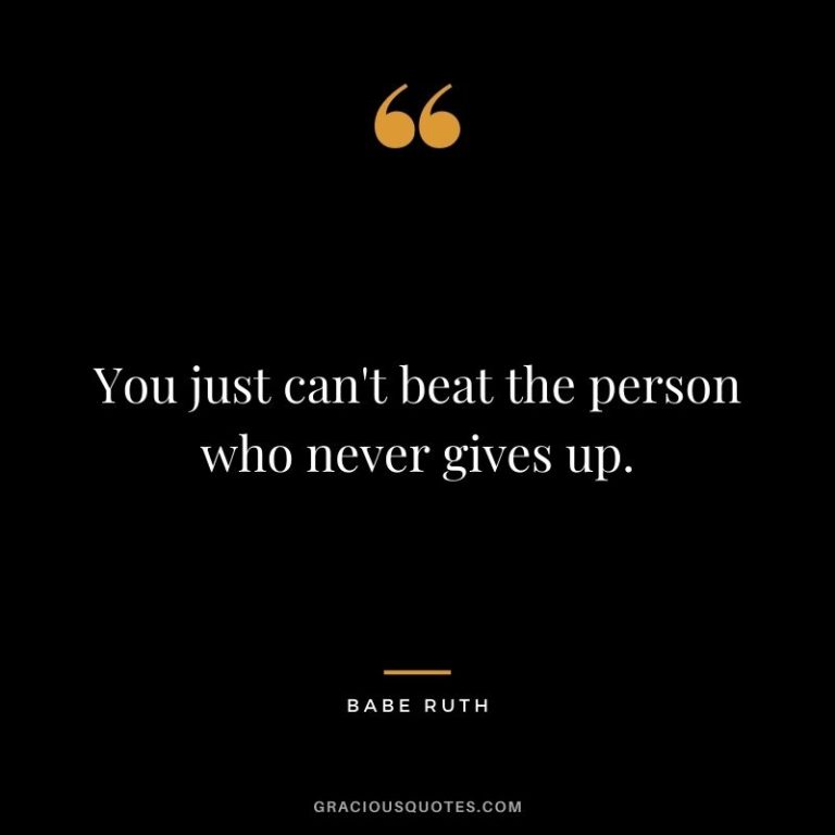 33 Babe Ruth Quotes About Life (BASEBALL)