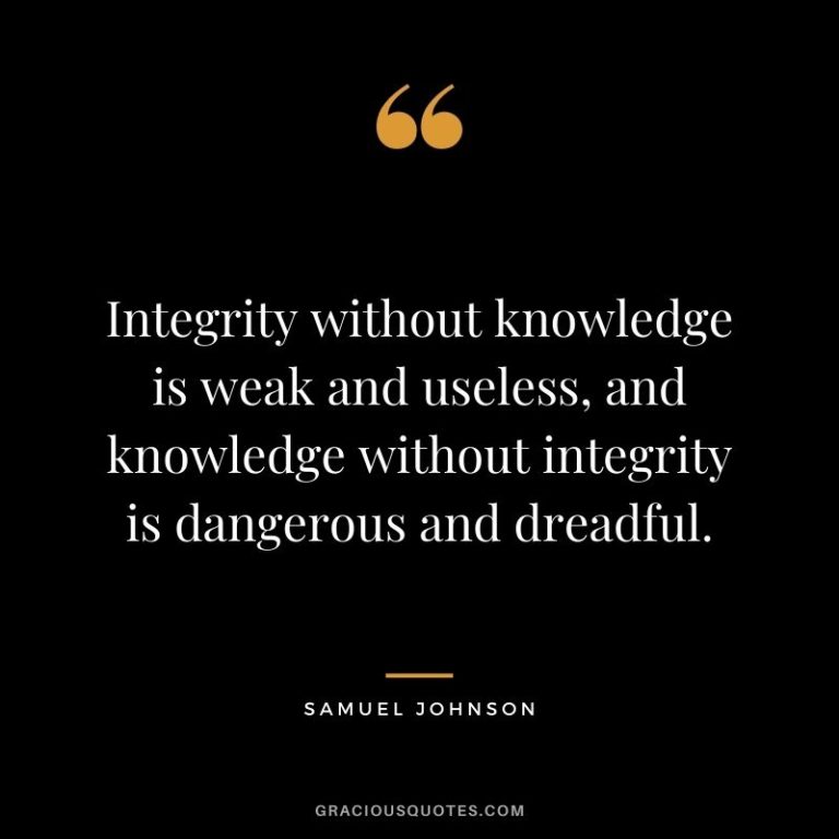 60 Integrity Quotes for Life and Work (ETHICS)