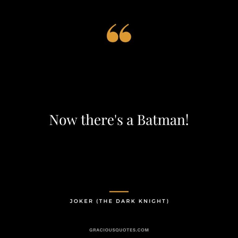 91 Greatest Quotes from ‘The Dark Knight’ Movie (JOKER)