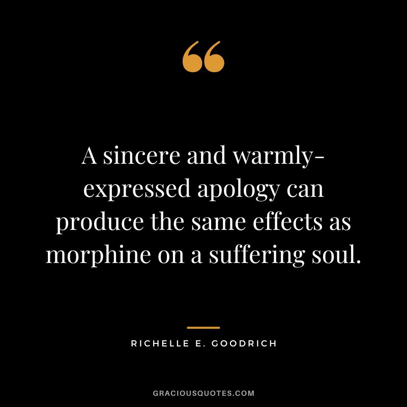 Top 43 Most Inspiring Quotes on Apology (FORGIVENESS)