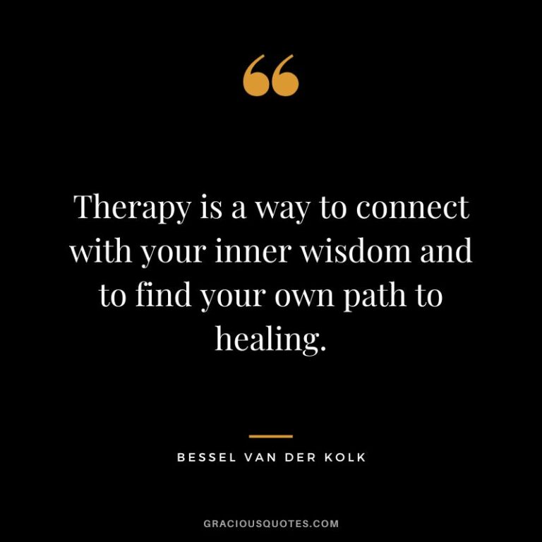 Top 63 Most Inspiring Therapy Quotes (MENTAL HEALTH)